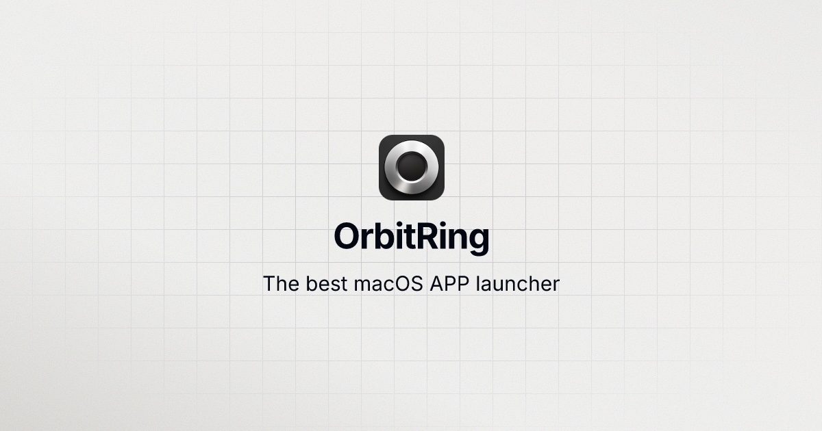 OrbitRing - Your apps always within reach
